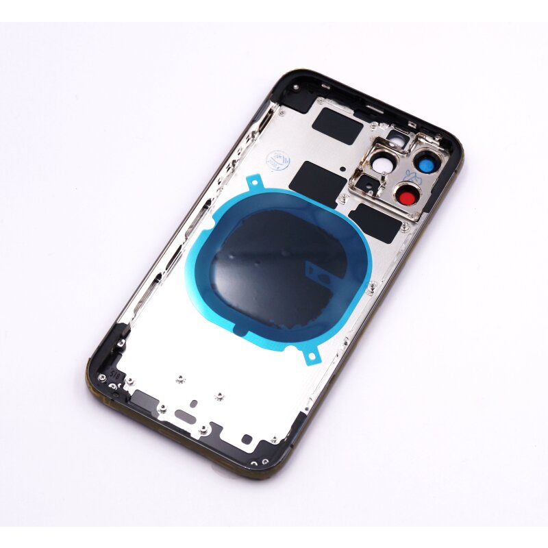 Apple iPhone 11 Pro Gehäuse Rückseite Rahmen Akkudeckel Backcover Grau ...